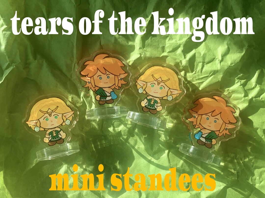 Totk Link and Zelda Mini Standees - Etsy