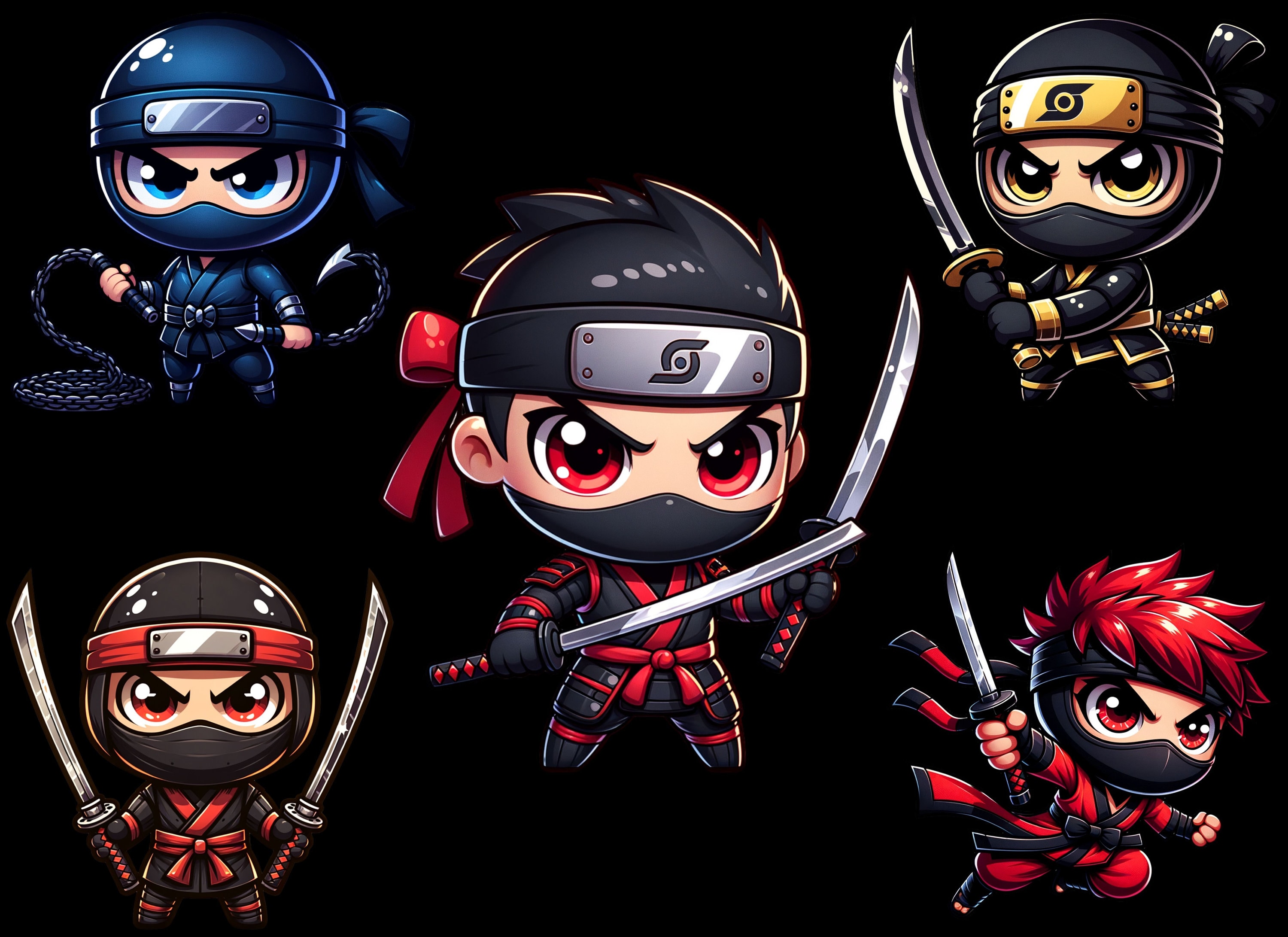 Cute Ninja Clipart, Japanese Culture, Cultural Symbols, Cultural Art, Asian Designs, Ninja ...
