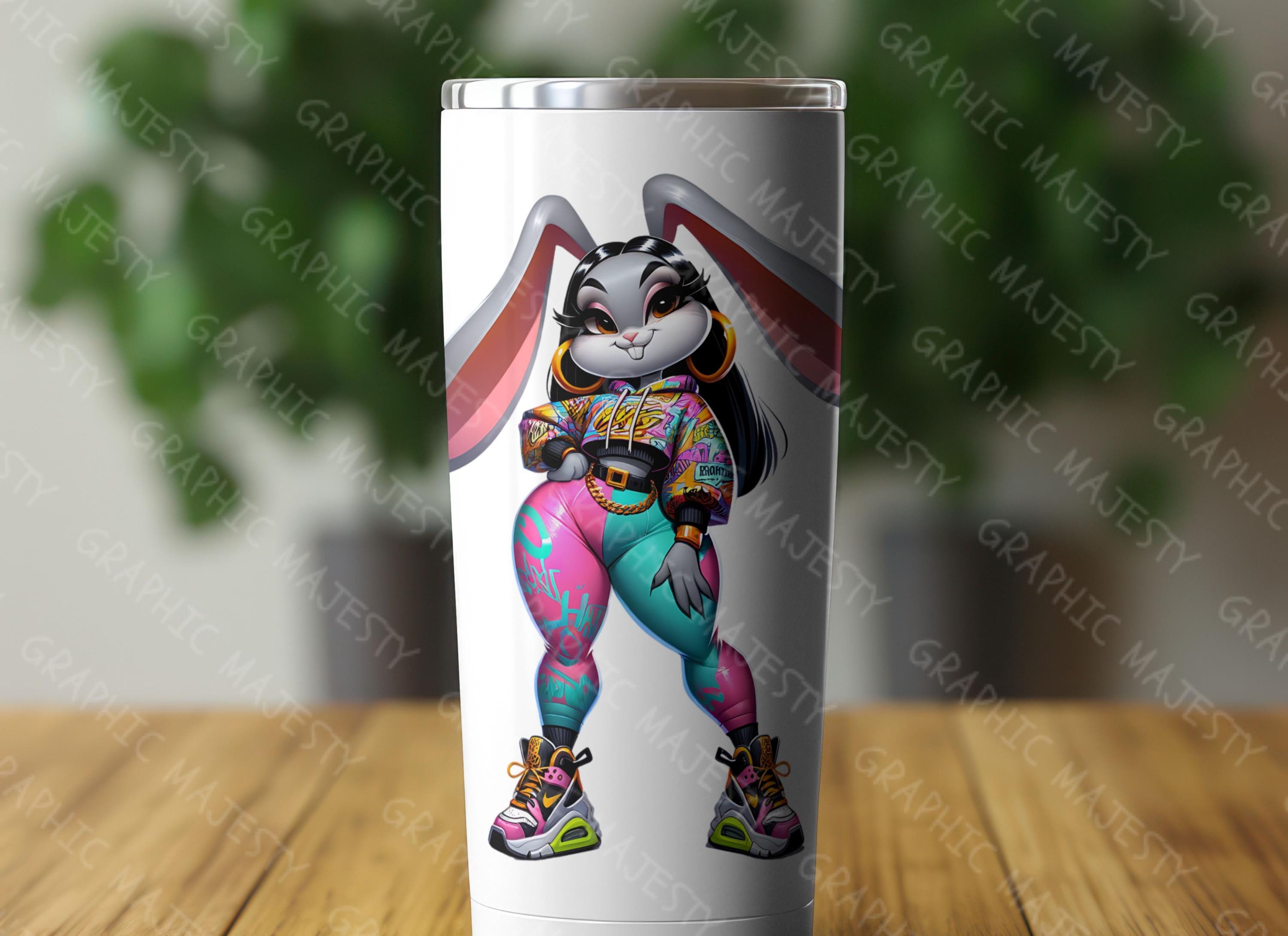 Cute Streetwear Rabbit PNG, Trendy Hip Hop Clipart Design, Urban DTG ...