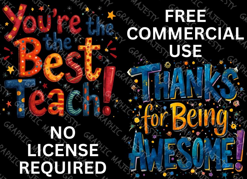 Watercolor Teacher Appreciation Clipart Bundle, 10 PNG Teacher Clipart ...