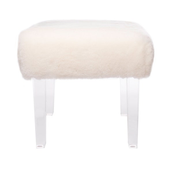 Sheepskin Bench - Etsy