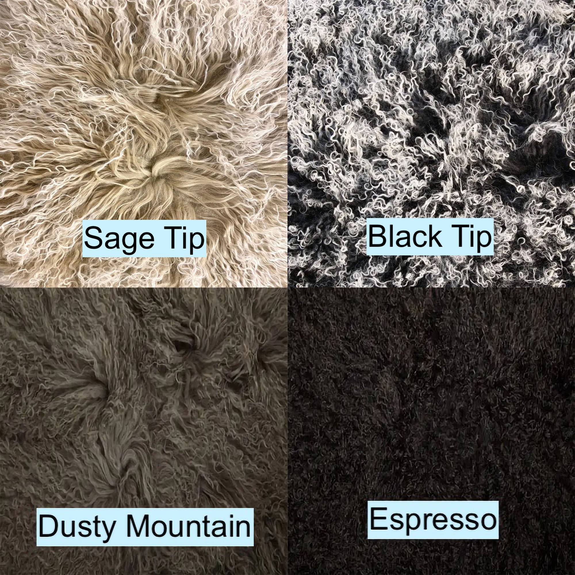 Butter Tibetan Lamb Square Pillow | Luxurious Sheepskin Pillows ...