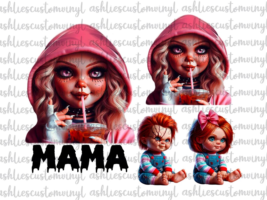 Chucky Mama Png Bundle - Etsy