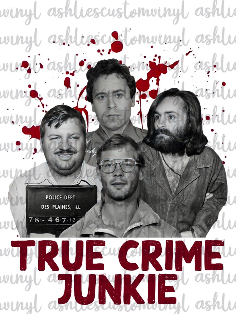 True Crime Junkie Png - Etsy