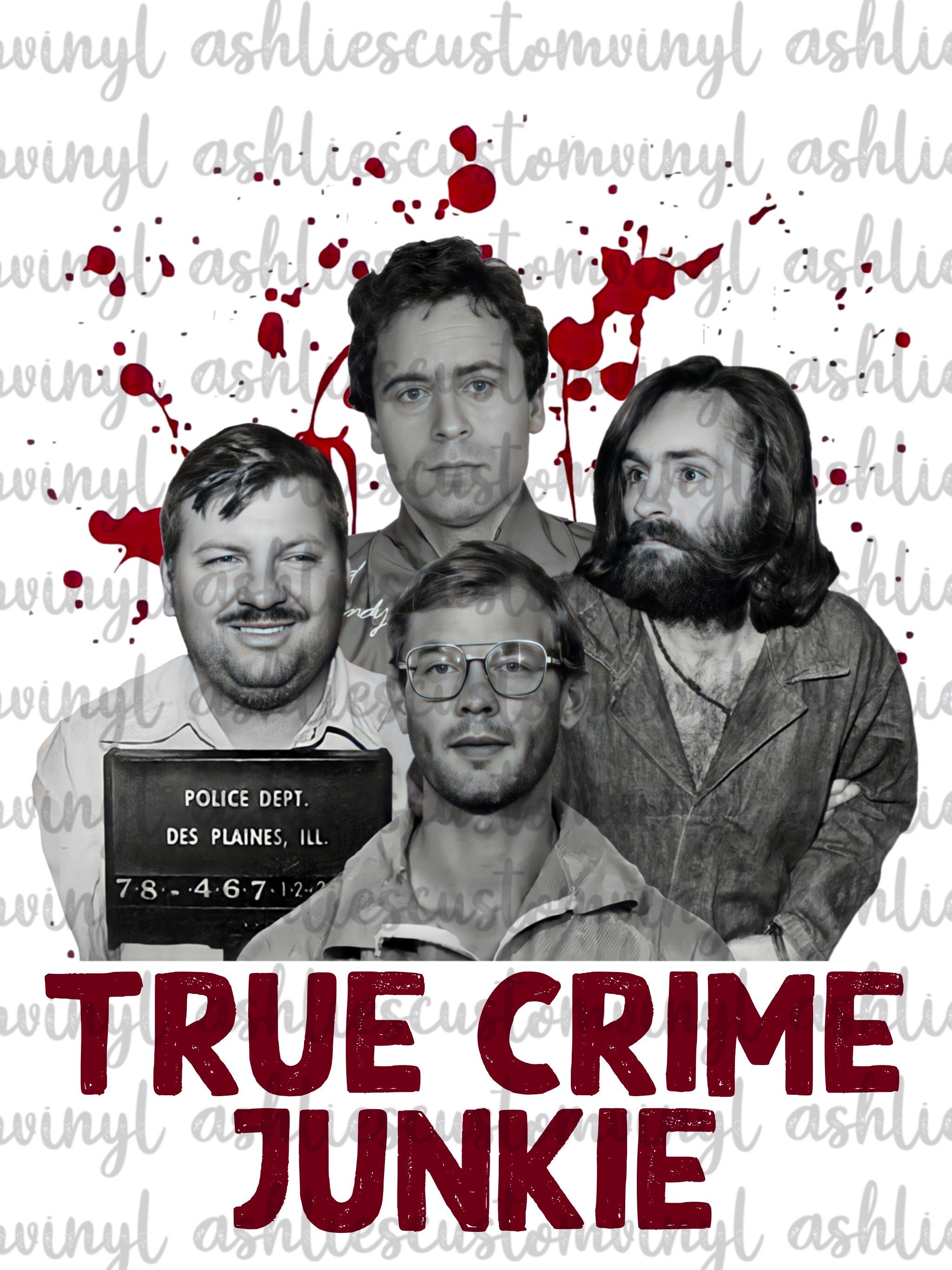 True Crime Junkie Png - Etsy