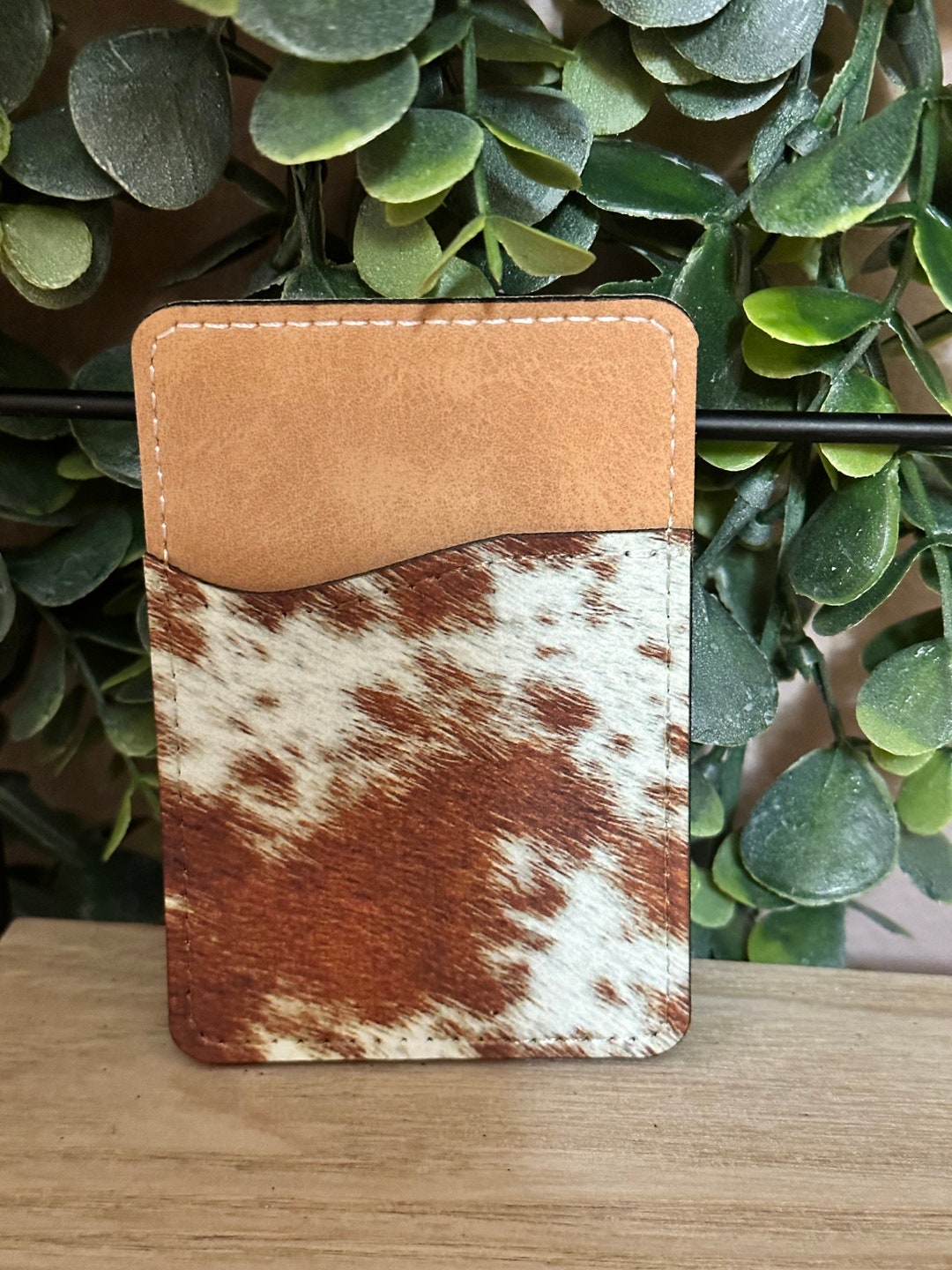 Cowhide Phone Wallet Card Holder| Iphone/phone Wallet/cards/gifts/peel ...