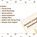 Kids Slumber Party Checklist, Slumber Birthday Party Checklist, Kids ...