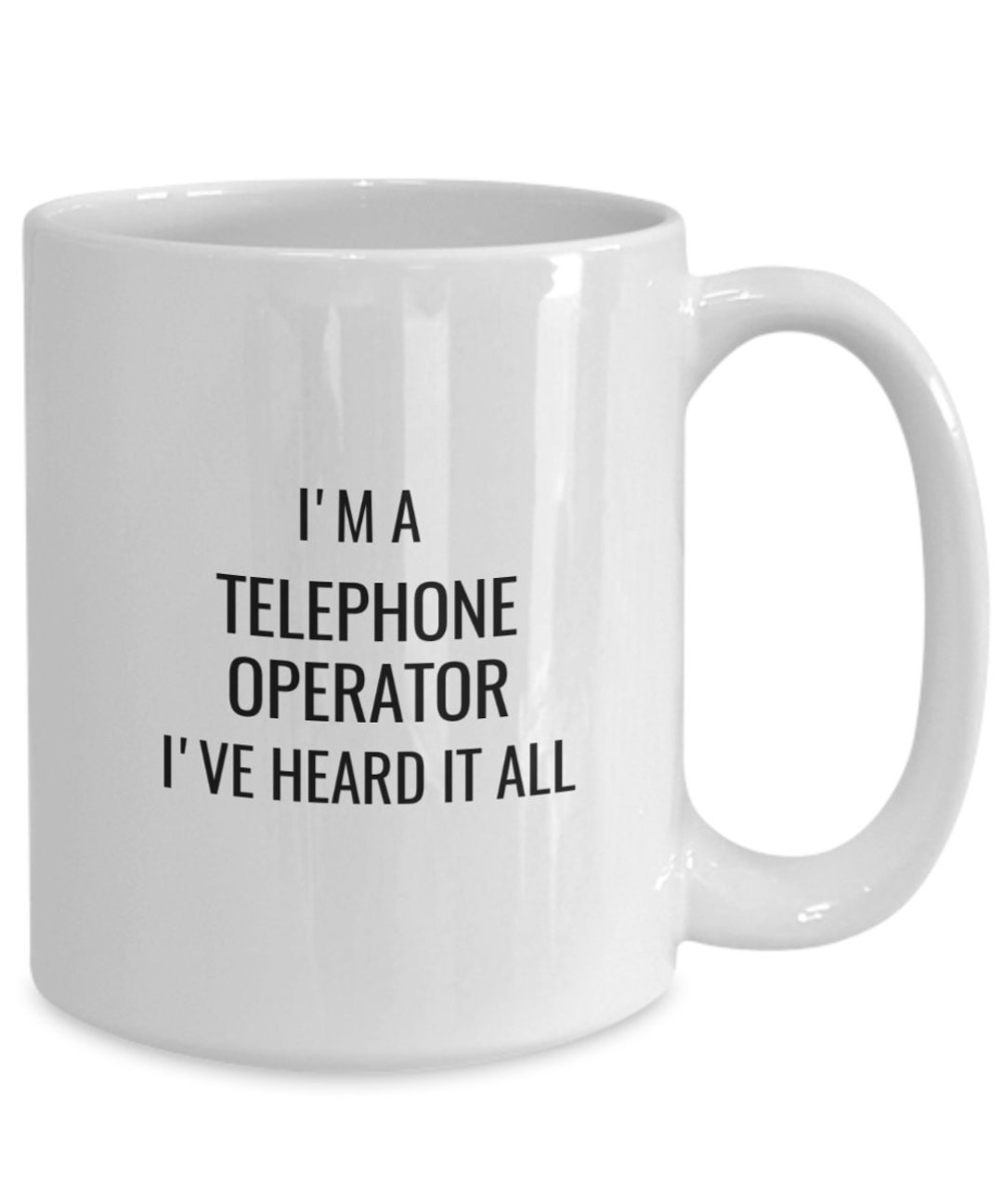 Telephone Operator Coffee Mug,retro Telephone,operator Gift,desk ...