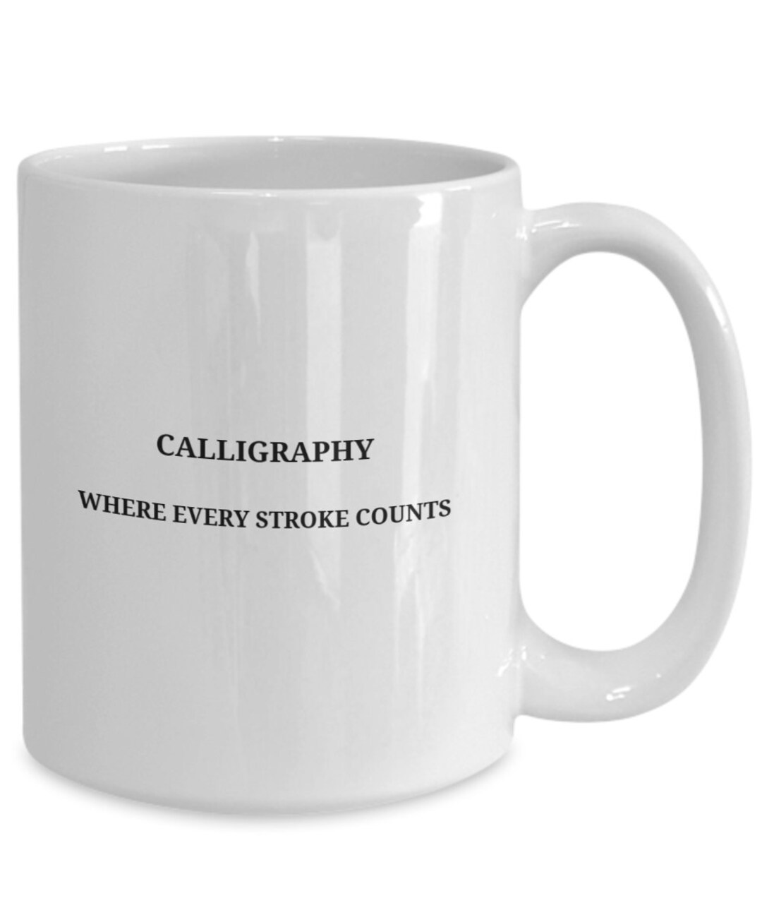 Gift for Calligraphy Artist,hand Lettering,calligraphy Coffee Mug ...
