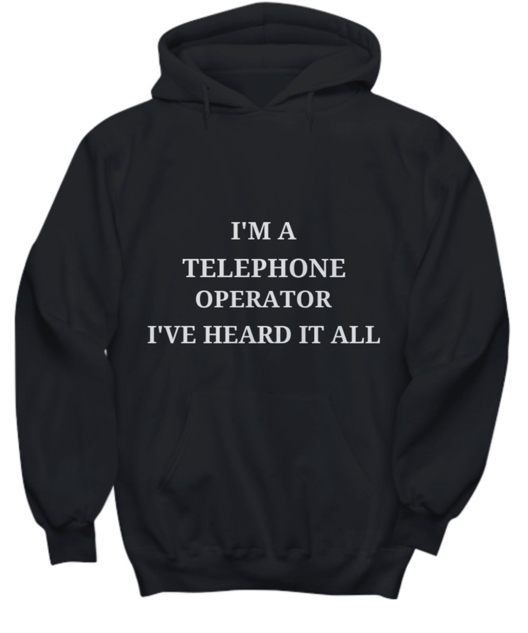 Telephone Operator Hoodie,hooded Jumper,retro Telephone,operator Gift ...