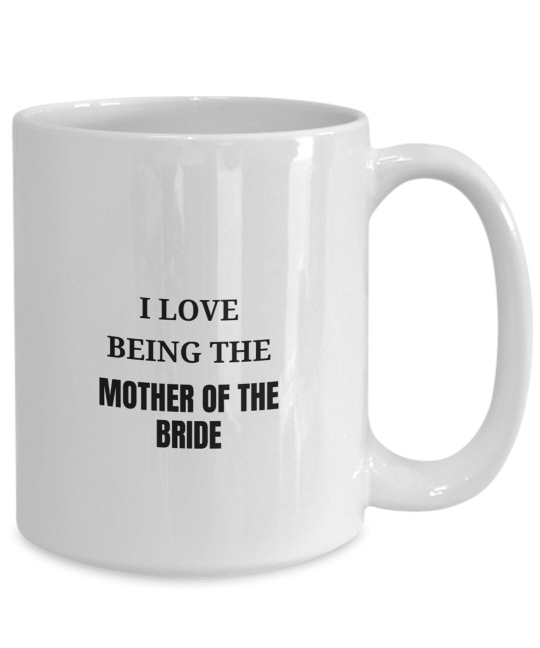 Mug for Mom,i Love Being the Mother of the Bride Cup From Bride,cup for ...