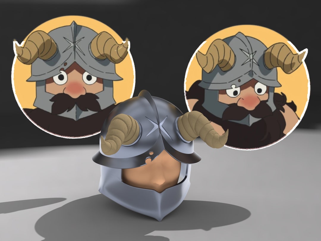 Senshi's Helmet Dungeon Meshi/delicious in Dungeon STL 3D Model for ...