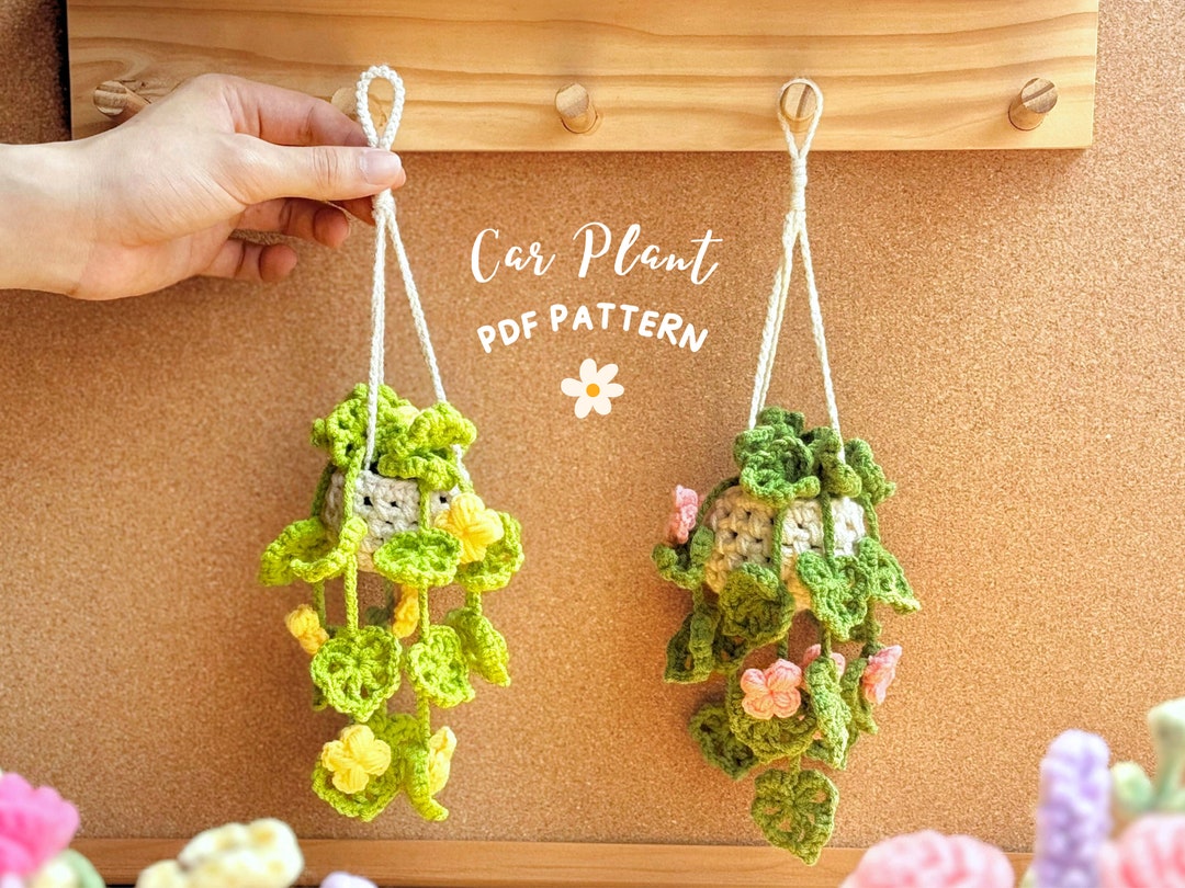 Drooping Montera Flower Crochet Pattern, Plant Crochet Pattern, Hanging ...