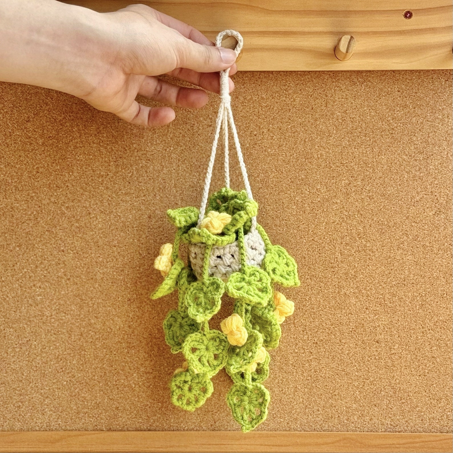 Drooping Montera Flower Crochet Pattern, Plant Crochet Pattern, Hanging ...