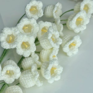 Bell Flower Crochet Pattern, Crochet Flower Bouquet Pattern, Crochet ...