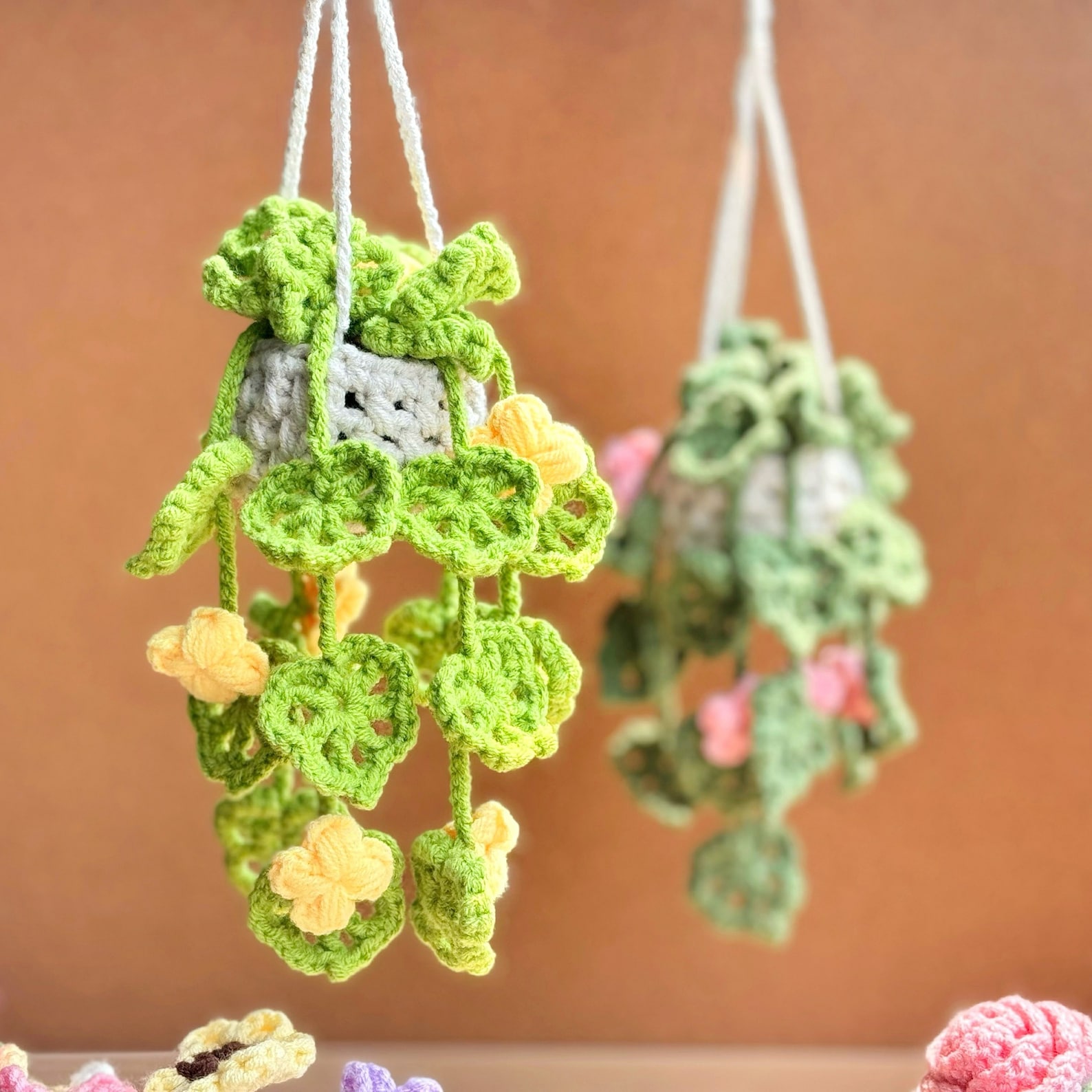Drooping Montera Flower Crochet Pattern, Plant Crochet Pattern, Hanging ...