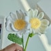 White Daisy Flower Crochet Pattern, Crochet Flower Bouquet Pattern ...