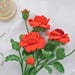 Passionate Red Roses Crochet Pattern, Crochet Flower Bouquet Pattern ...