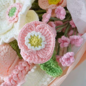 Spring Harmony Bouquet Crochet Pattern, Crochet Flower Bouquet Patterns ...