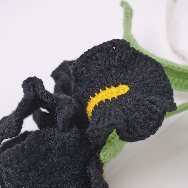 Iris Flower Crochet Pattern, Crochet Flower Bouquet Pattern, Crochet ...