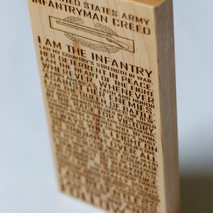 Infantryman's Creed US Army Infantry SVG Only Digital Download - Etsy