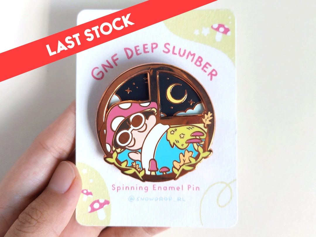Mushroom C!georgenotfound | Dream Smp | Dsmp | GNF | Spinning Enamel ...