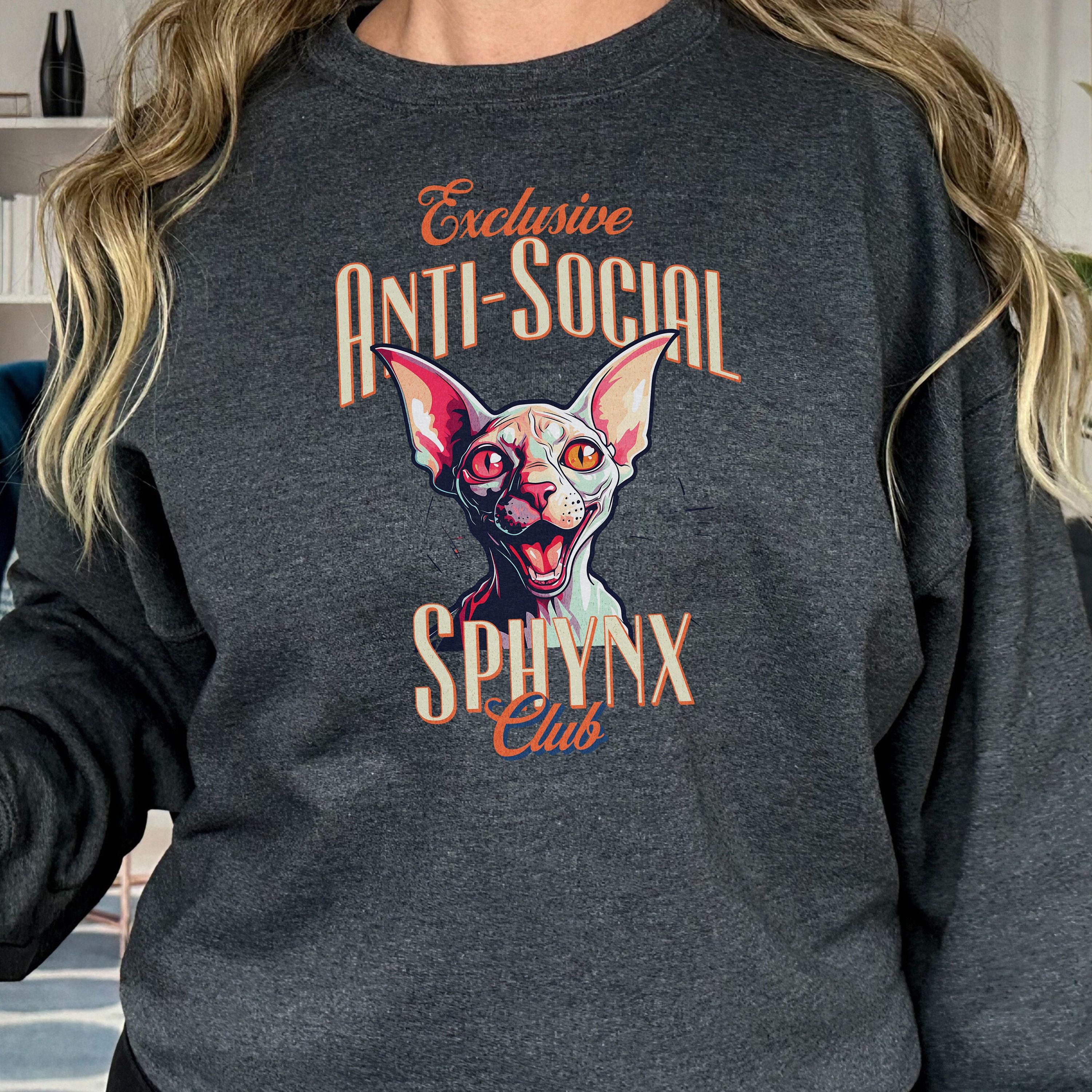 Sphynx Cat Sweater, Custom Cat Shirt, Sphynx Cat Clothes,cat Mom ...