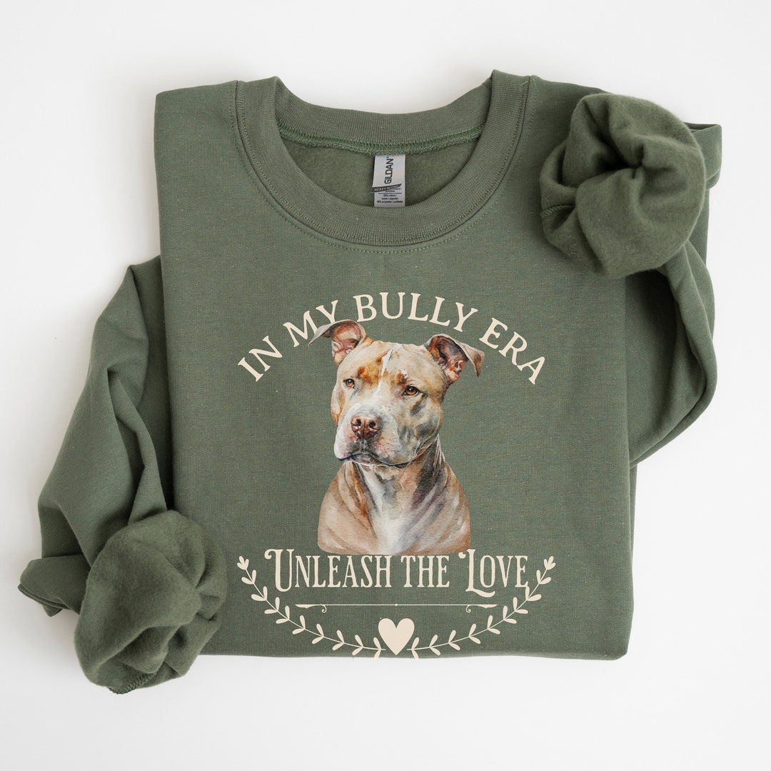 Pit Bull Sweatshirt for Pittie Owner Bully Sweater APBT Lovers Gift for ...
