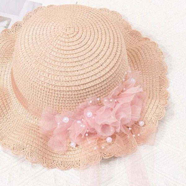 Little Girls Sun Hat - Etsy