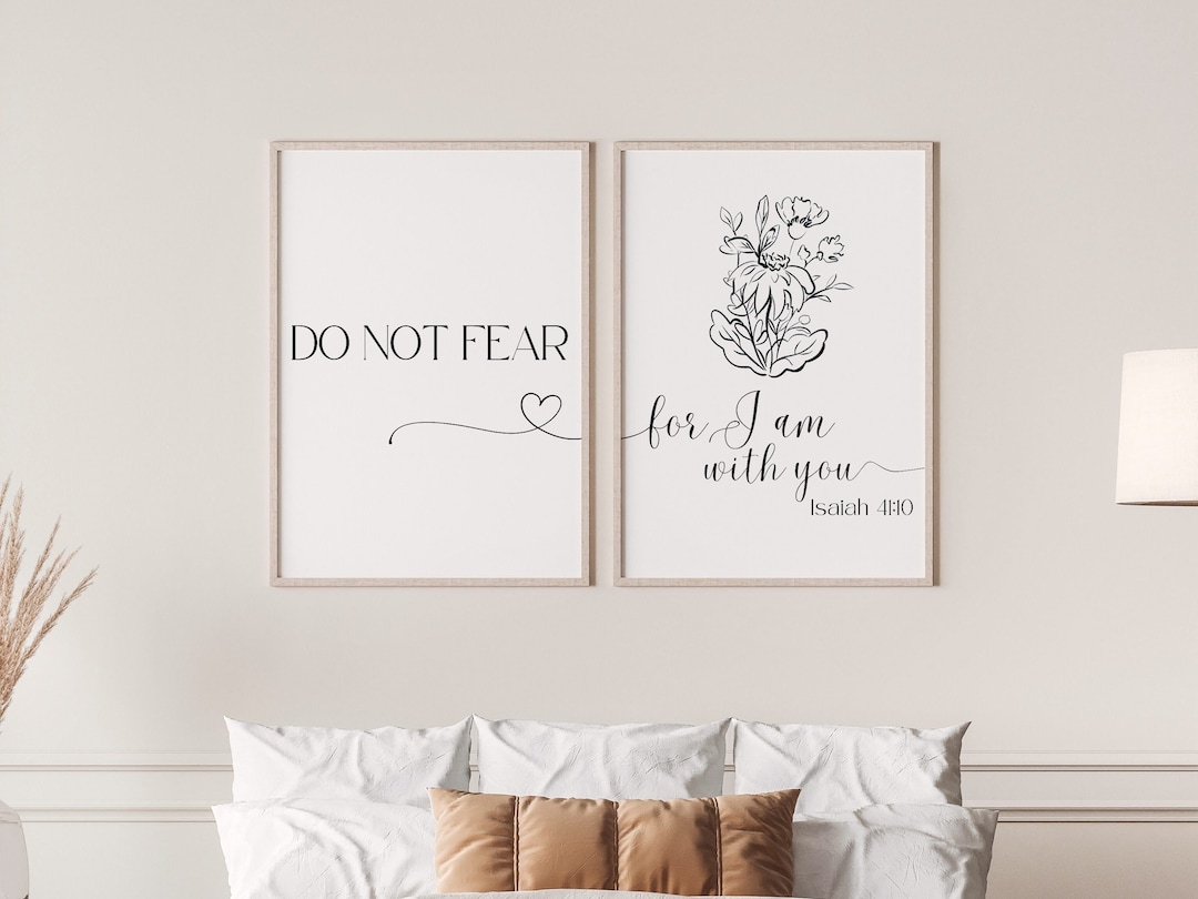 Scripture Wall Art Printable Set, Instant Download Bible Verse ...