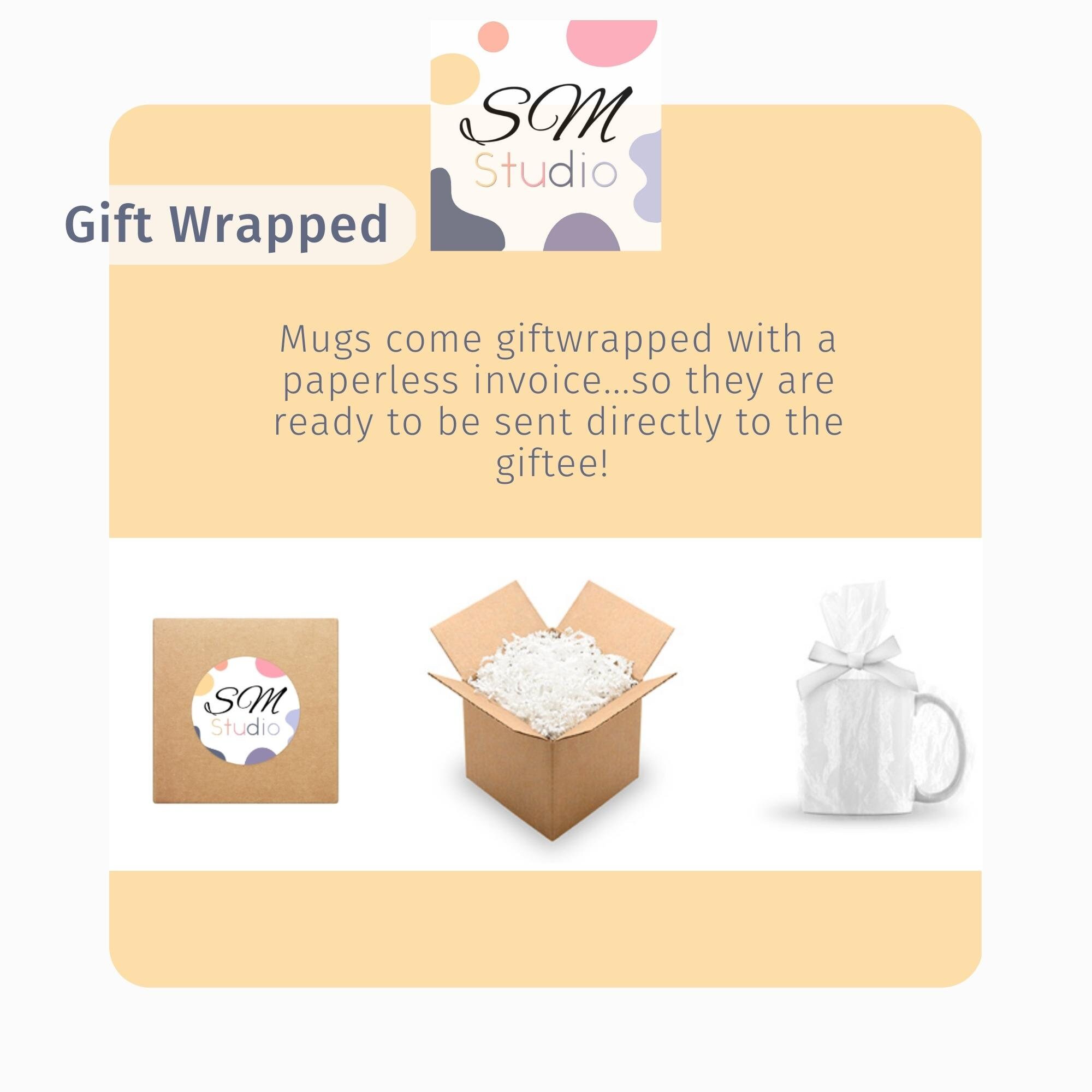 Aunt Est. Glass Cup Floral Mom Gift From Daughter Sister Nana Pregnancy ...