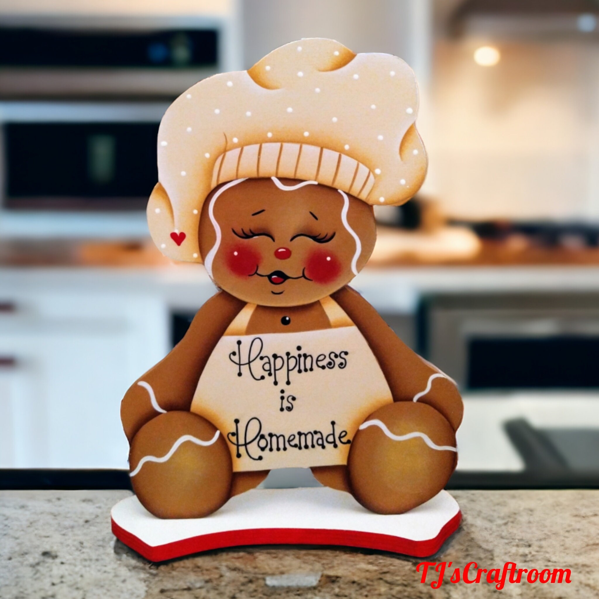 Gingerbread Table Decor, Room Decor, Home Decor, Bar Decor, Cafe Decor ...