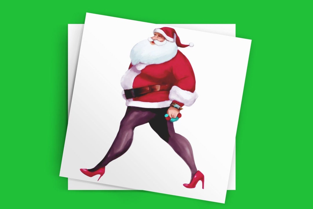 Digital Download Santa Slay Print at Home Printable Instant ...