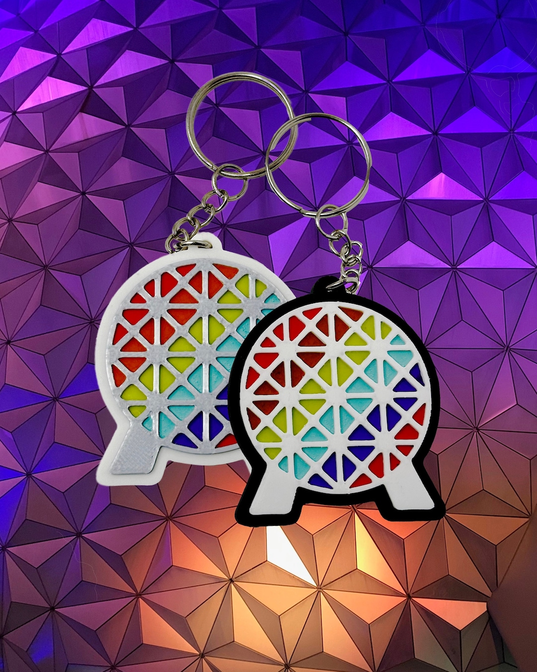 Epcot Festival Keychain - Etsy