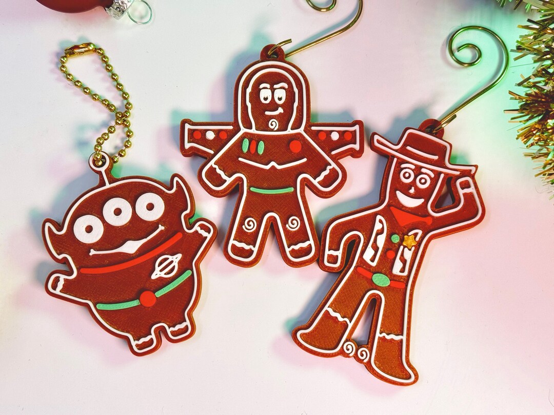 Toy Story Gingerbread Ornaments - Etsy