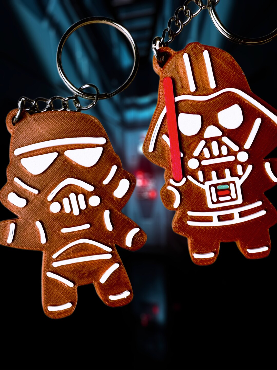 Gingerbread Star Wars Keychains - Etsy