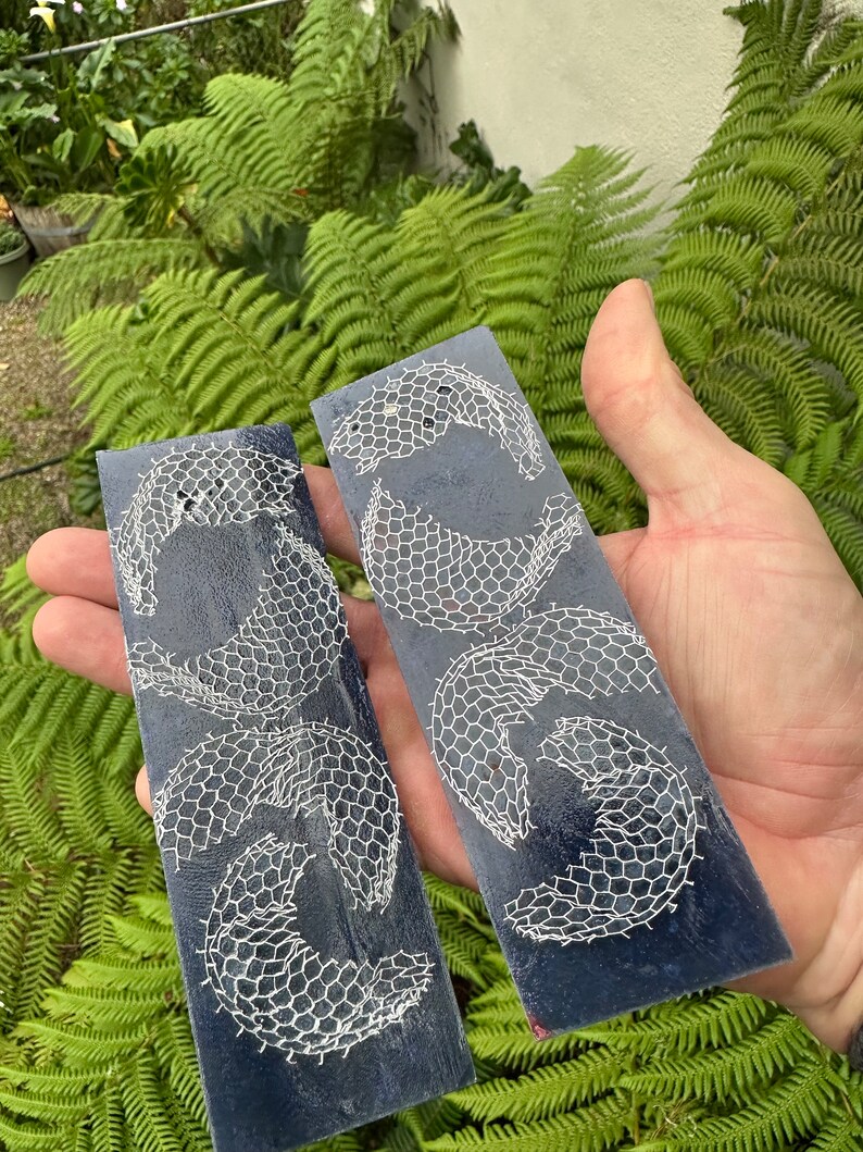 Honeycomb Aluminum Resin Handle Scales for Knife Making - Etsy