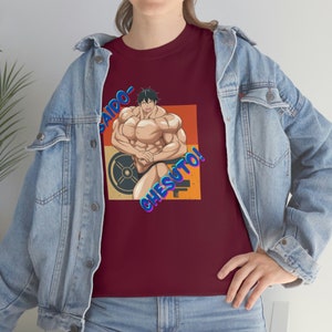 Machio Naruzo, Pump Cover Reveal Shirt, Danberu Nan-kiro Moteru?, Gym ...