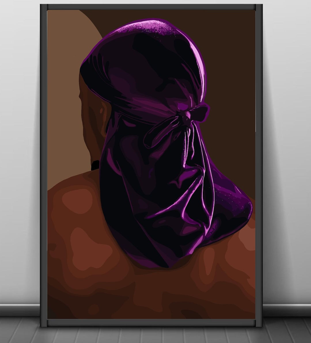 Black Man Art, Urban Art, Black Male Art, African Black Man Art, Black ...