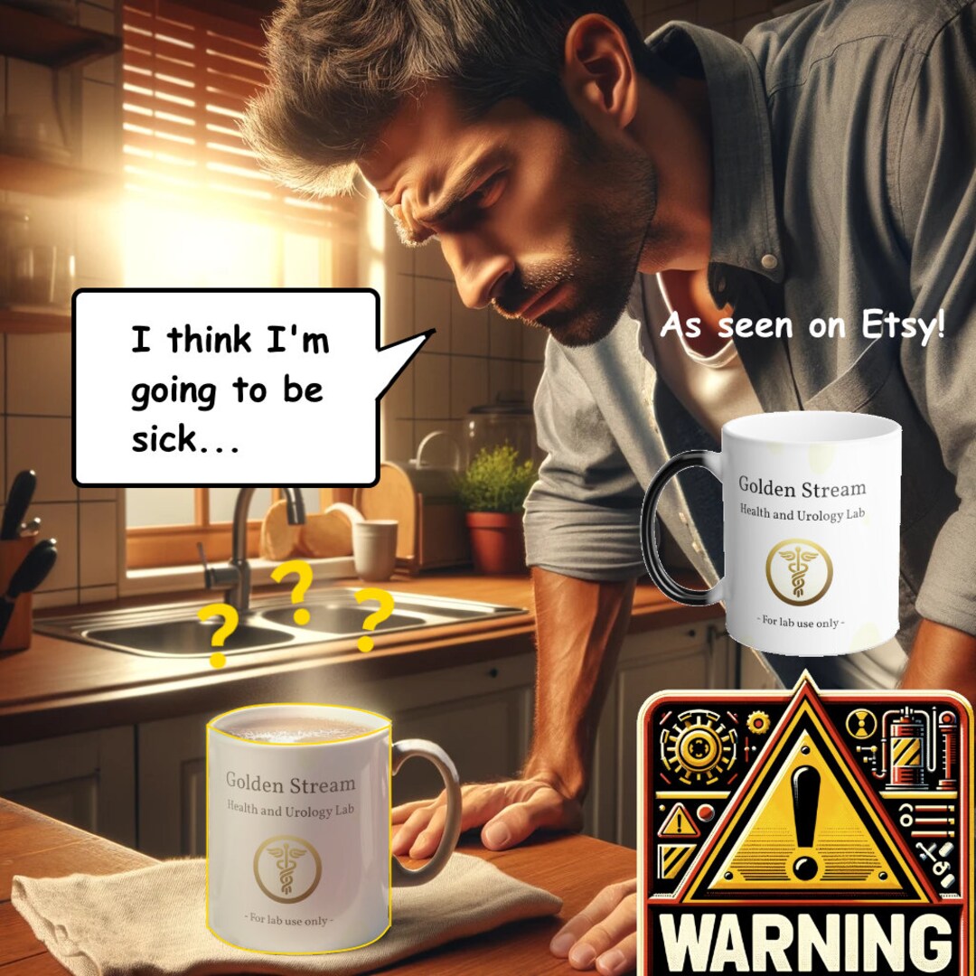 Golden Stream Urology Mug, 11 Oz - Etsy