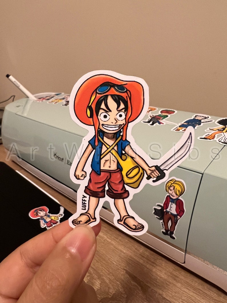 One Piece Anime Stickers | Vinyl | Matte | Anime | | Cute | Luffy ...