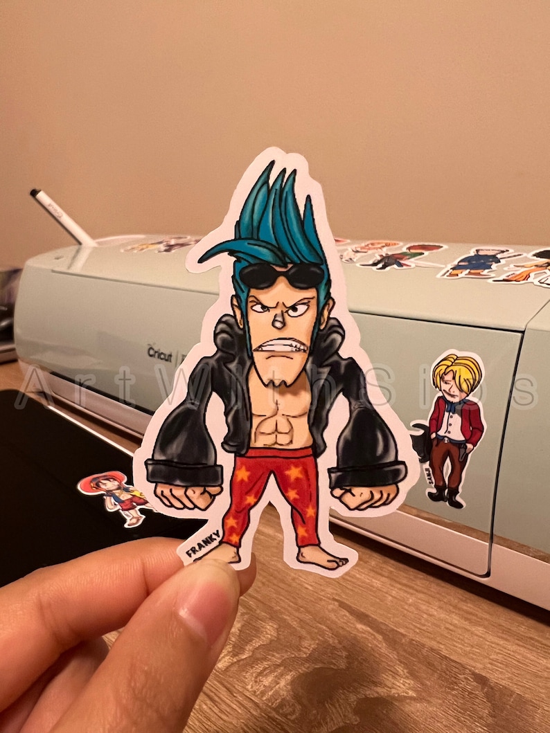 One Piece Anime Stickers | Vinyl | Matte | Anime | | Cute | Luffy ...