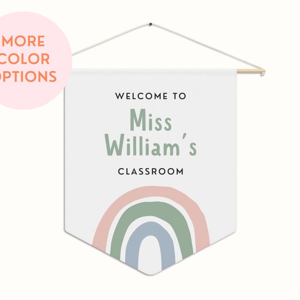 Teacher Pennant Banner - Etsy