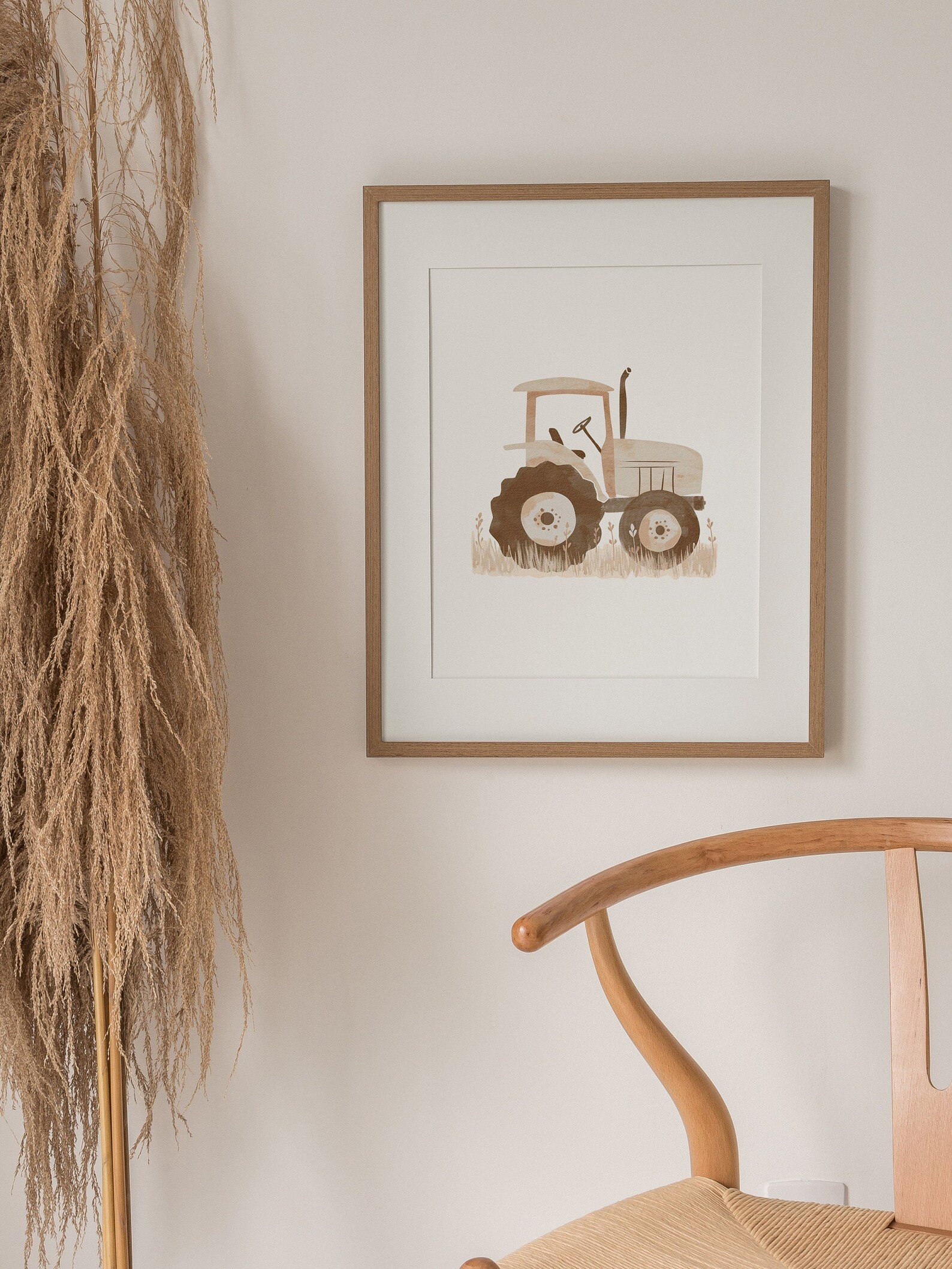 Tractor Print Printable Farm Nursery Decor, Farm Themed Poster, Tractor ...