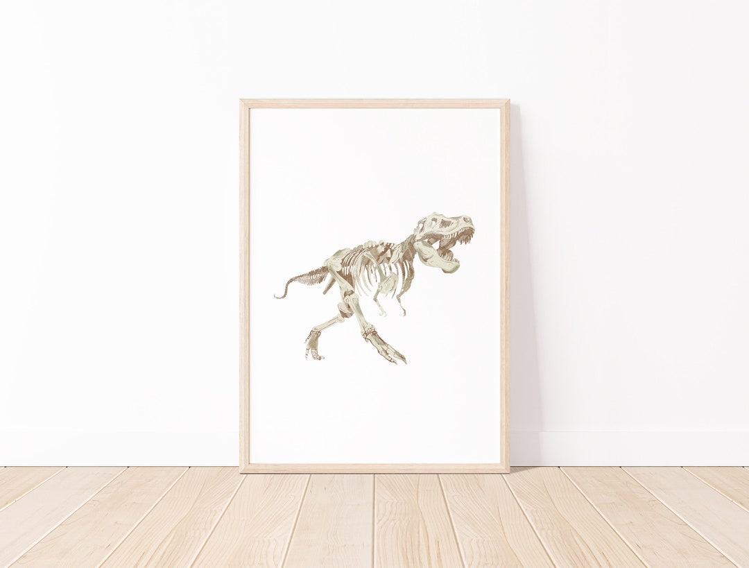 T-rex Print | PRINTABLE Dinosaur Decor, Nursery Prints, Tyrannosaurus ...