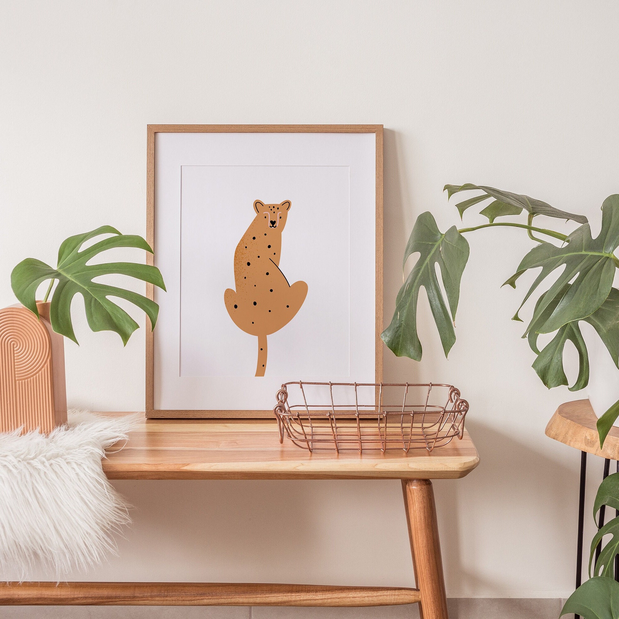 Cheetah Print | Printable Kids Safari Jungle Wall Art, Jungle Theme ...