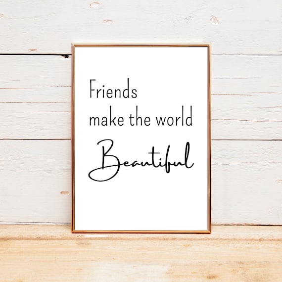Beautiful Images Of Friendship With Quotes