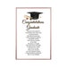 Graduation Poem Wall Art: Class of 2026 Gift (digital Download) - Etsy