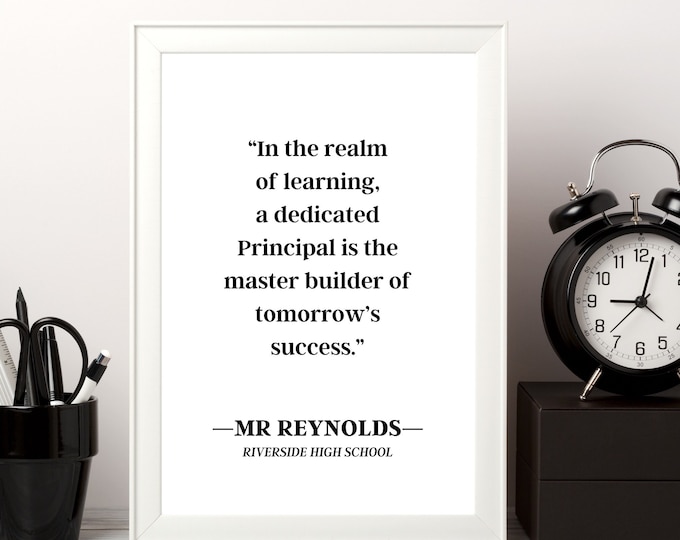 Principal Printable Prayer Wall Art Printable Poem Christian Principal ...
