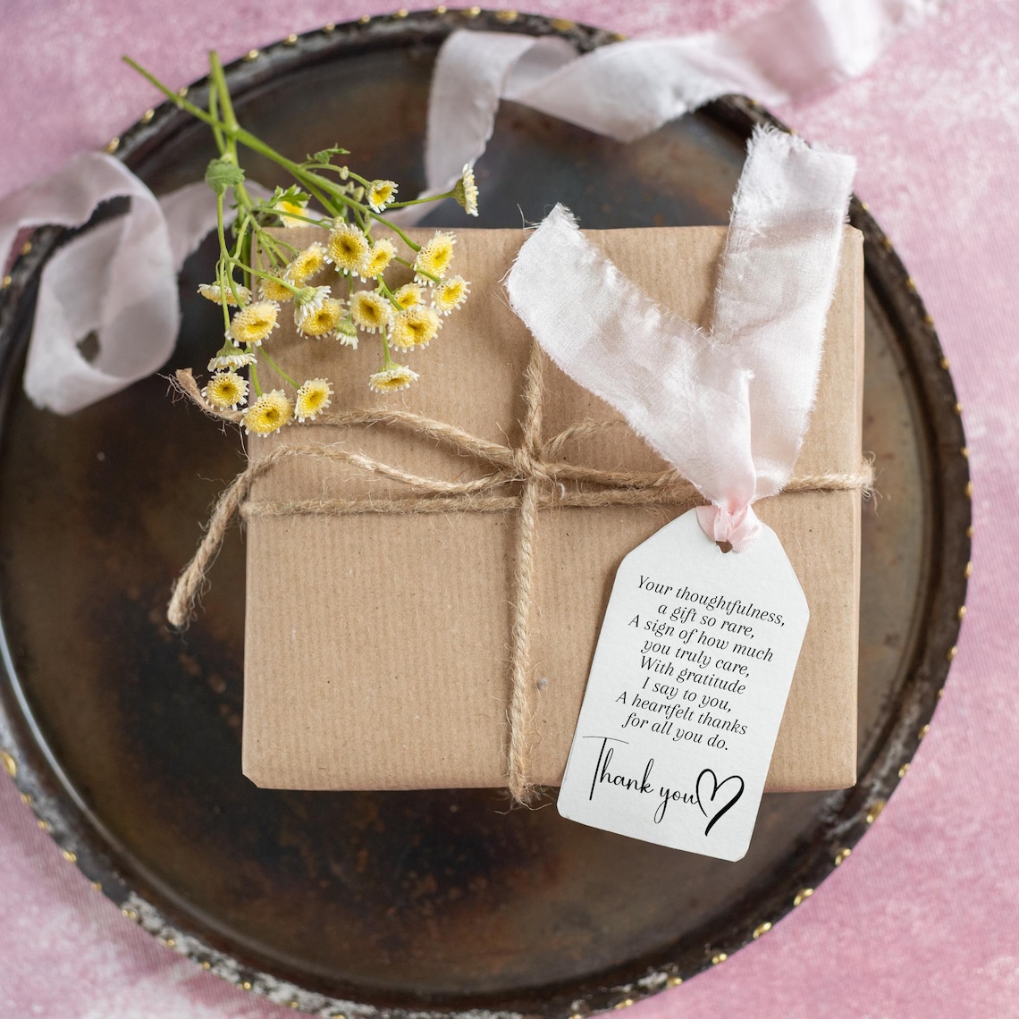 Thank You Poem Gift Tags Printable, Thank You Appreciation Gift Tags ...